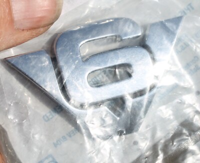 NEW! 2007-2012 FORD ESCAPE CHROME ''V6'' FENDER / TAILGATE EMBLEM ...