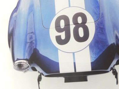Carroll Shelby number 98 Poster Racing 427 S/C Cobra Shelby American ...
