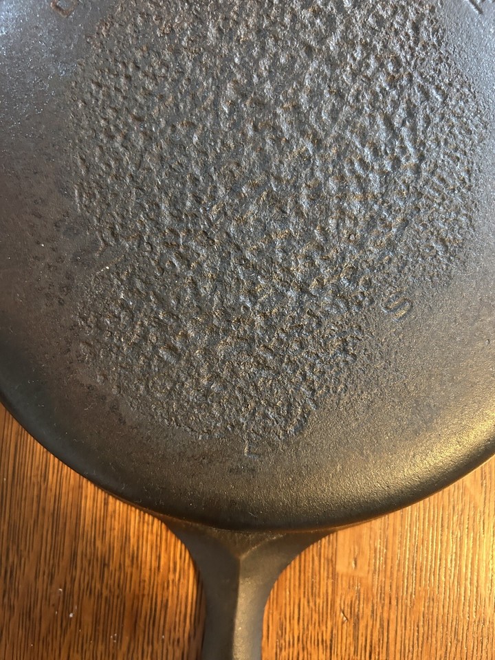 Griswold Large Block EPU No. 7 Cast Iron Skillet P/N 707 Pitting | eBay