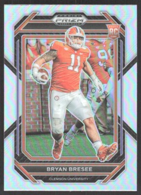 2023 Panini Prizm Draft Picks Silver Bryan Bresee Rookie Clemson Tigers ...