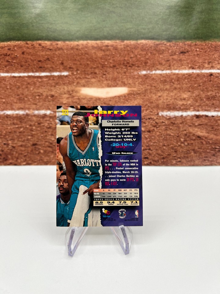 1993-94 Stadium Club Larry Johnson #323 Charlotte Hornets | eBay