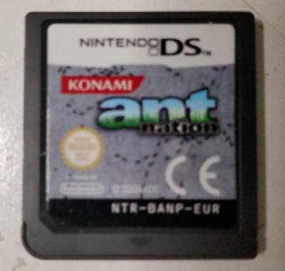 ANT NATION NINTENDO DS VIDEO GAME CARTRIDGE KONAMI 2009 RARE | eBay ...