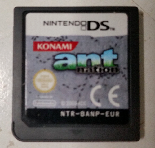 ANT NATION NINTENDO DS VIDEO GAME CARTRIDGE KONAMI 2009 RARE | eBay ...