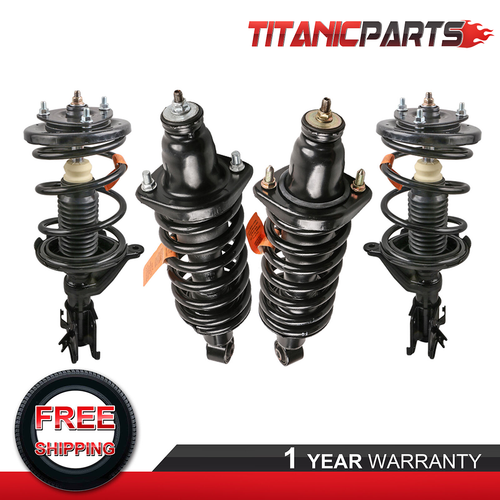 4x Shocks Absorber Struts Assembly For Honda Civic 2001-2005 Front Rear ...