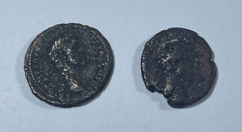 Ancient Roman 2 larger coins (#217) | eBay