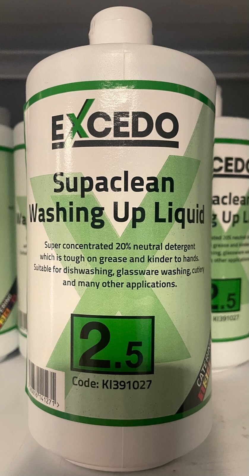 Excedo 2.5 Supaclean Washing Up Liquid - 1ltr | eBay UK