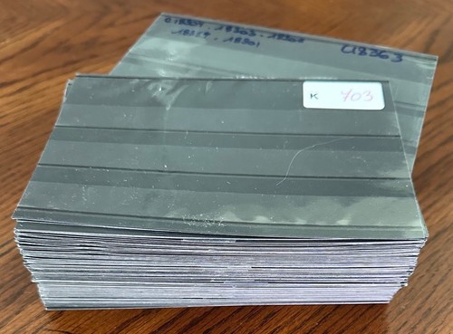 LIGHTHOUSE 100 Cardboard Approval Cards w Flap Stamp Holders Preowned ...