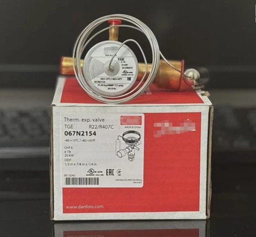 1PCS NEW FOR expansion valve TGE 6TR 067N2154 20KW R22 interface 12*22 ...
