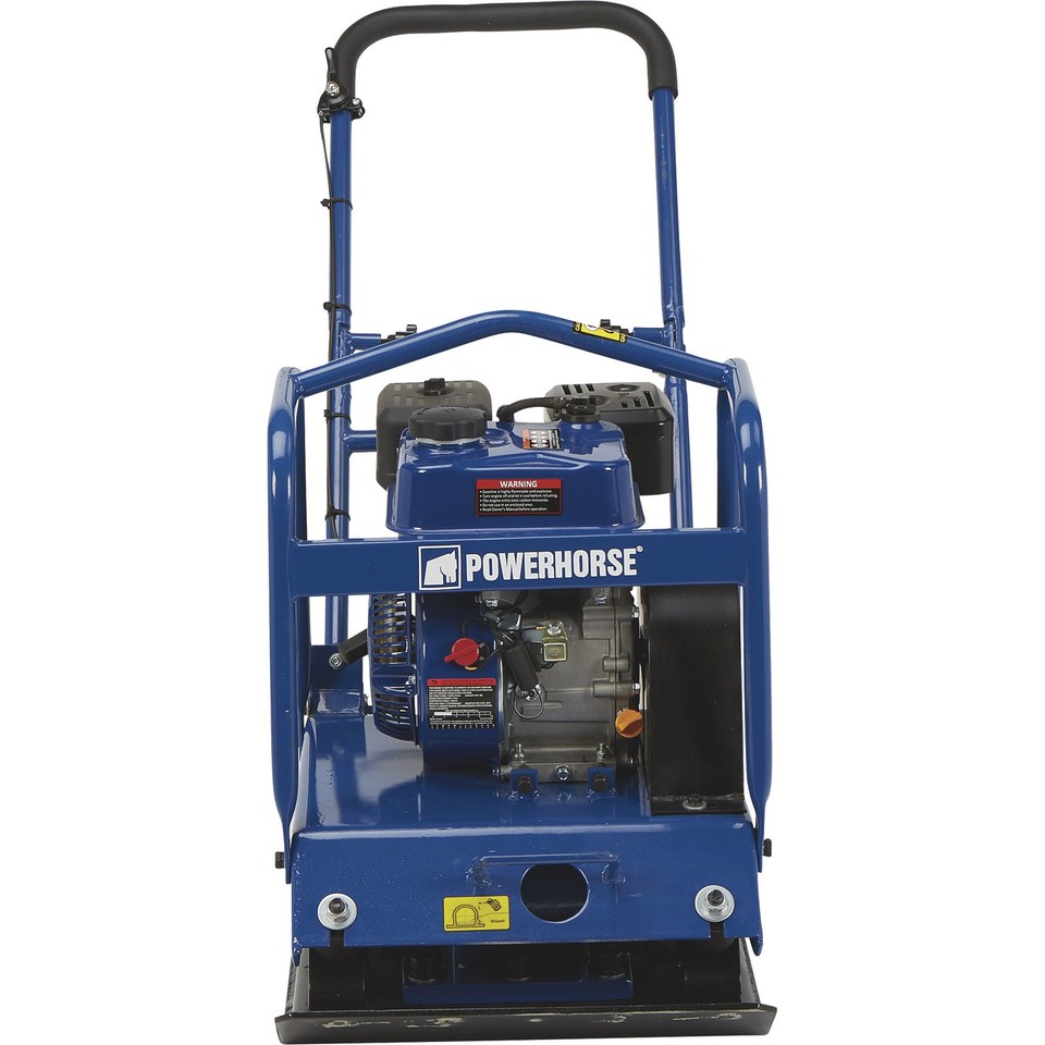 Powerhorse Single-Direction Plate Compactor with 7 HP Powerhorse Engine ...