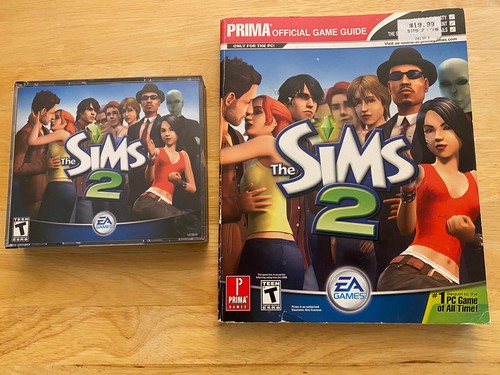 The Sims 2 PC 4 Disc CD ROM Plus Game Guide Book | eBay