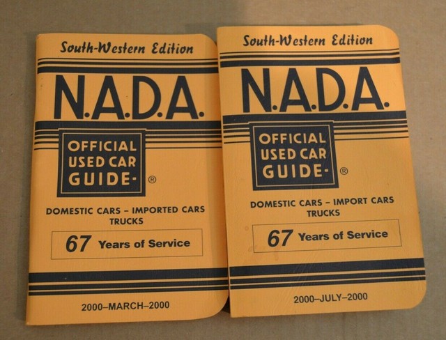 NADA Consumer Classic Collectible and Special Interest Car Appraisal ...