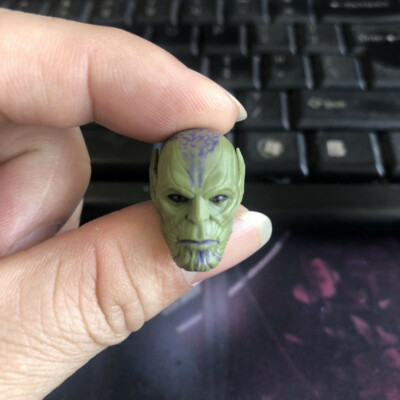 Delicate Painting 1/12 Scale Kree Sentry The Skrull Head Sculpt Fit 6 ...