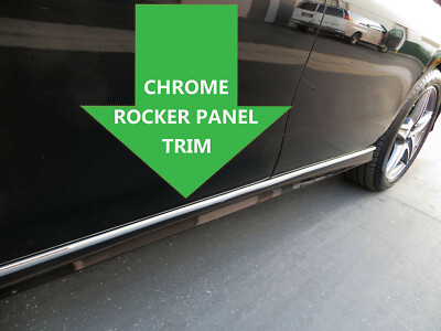 FOR MAZDA ROCKER PANEL Body Side Molding CHROME Trim 2pc - 2002-2018 | eBay