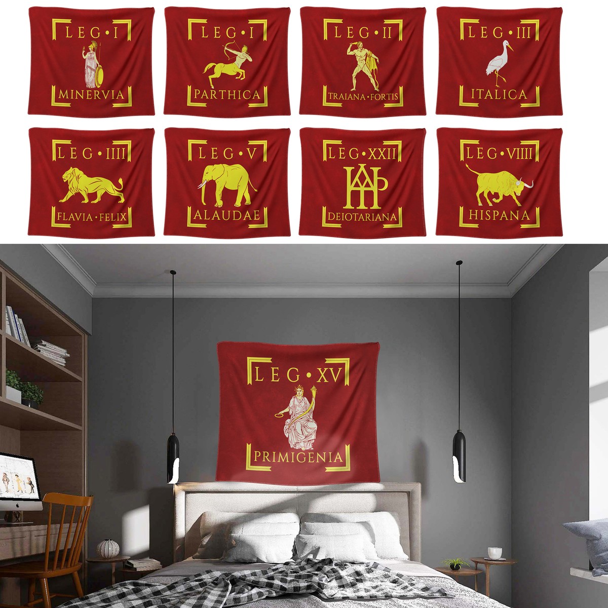 Rome Legion Flags