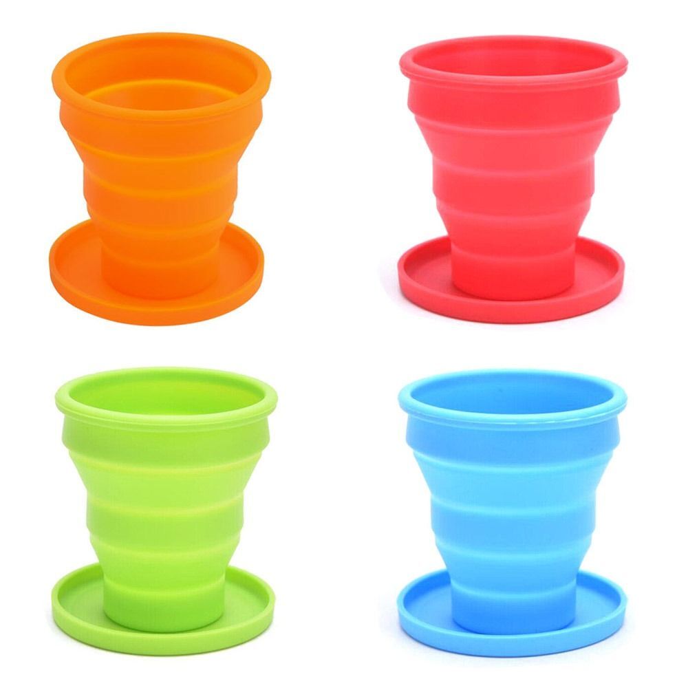 Collapsible Travel Telescopic Tea Coffee Cup Drinking Mug Folding Cup ...