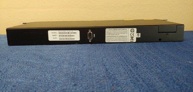 MRV NC316BU-3/AC-R Fiber Driver Chassis w/ EM316F/M Media Converter for ...