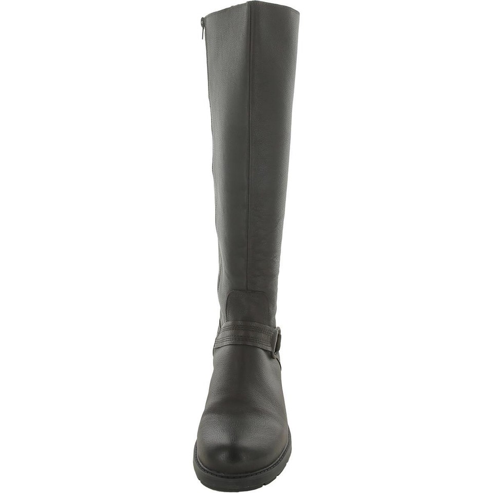 Clarks Womens Hearth Rae Brown Knee-High Boots Shoes 7 Medium (B,M ...