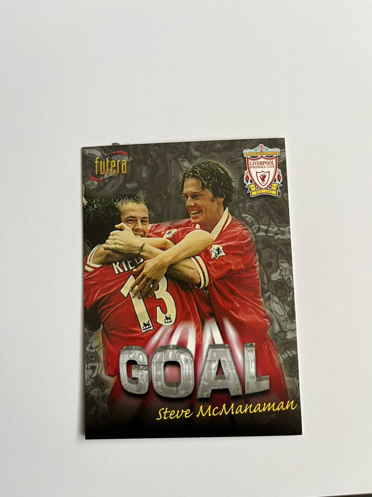 1998 Futera Soccer Card Steve McManaman GOAL LIVERPOOL #31 | eBay Australia