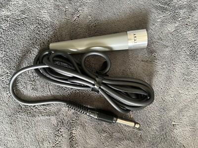 Vintage Akai Wired Microphone - Made in Japan - Hand Held Mini Mic | eBay