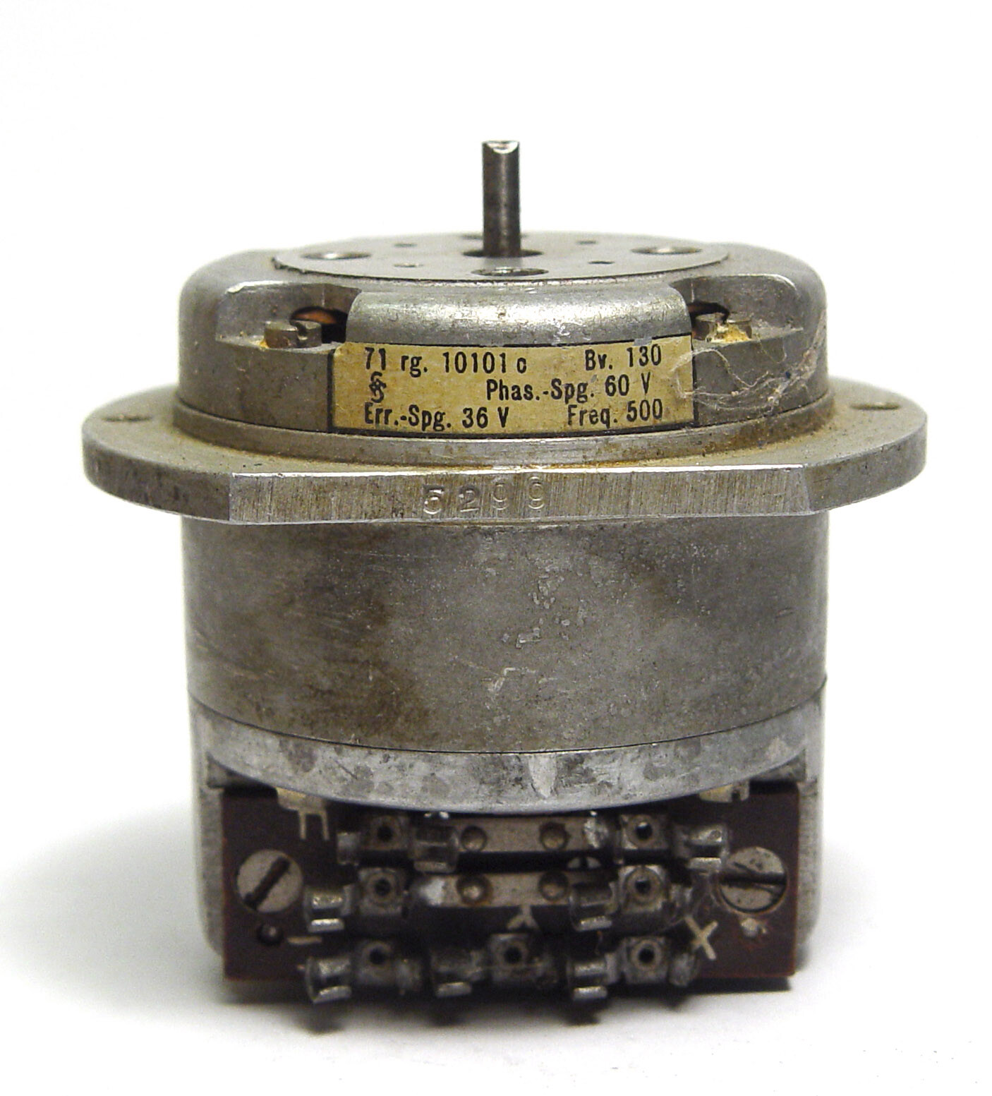 Siemens Anzeiger / Drehfeld-System / Synchro 71 rg. 10101c, Bv.130, 500 ...