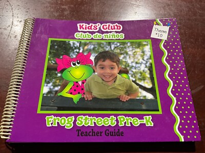 Kids’ Club • Club de niños Teacher Guide Frog Street Pre K | eBay