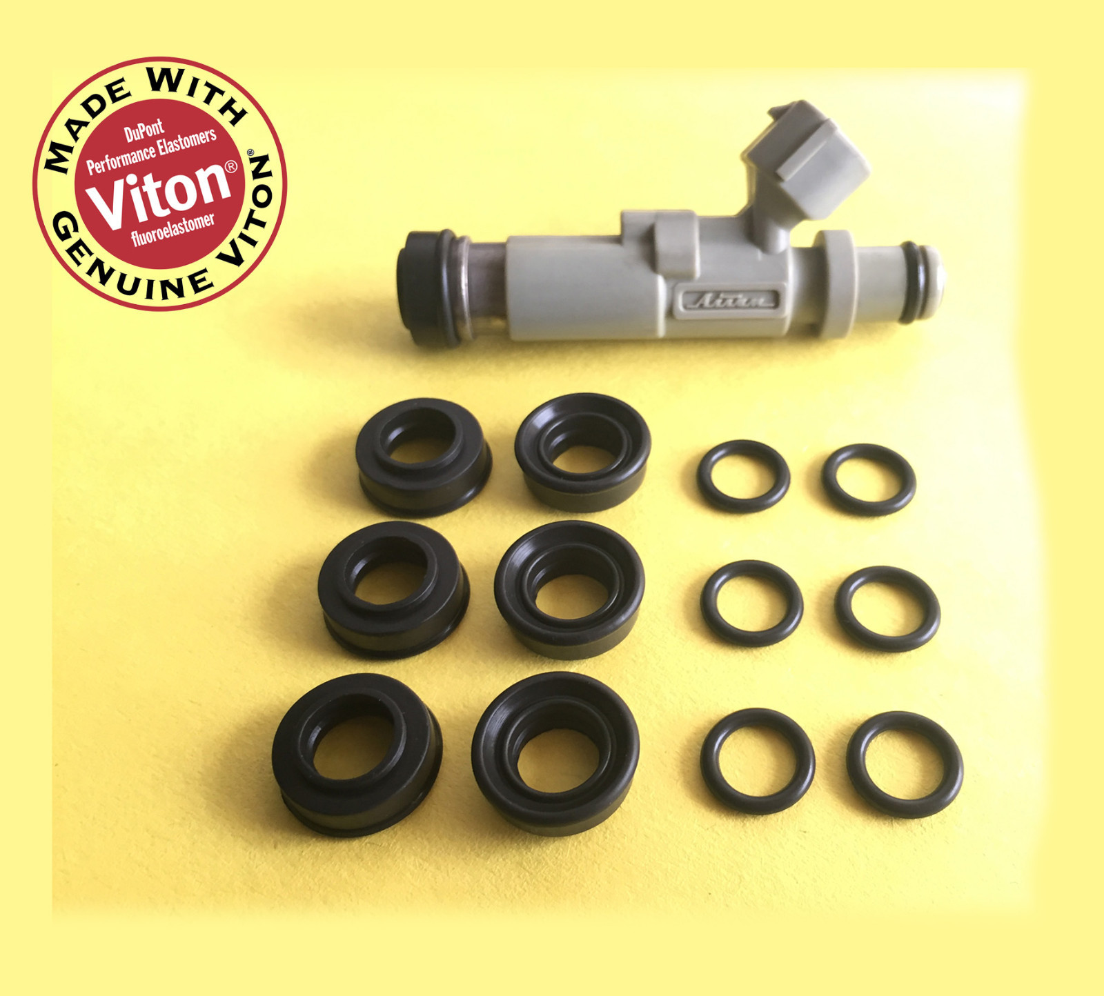 REBUILD KIT 1JZ VVTi Injector Seal Insulator + VVTi Valve & Oil ...