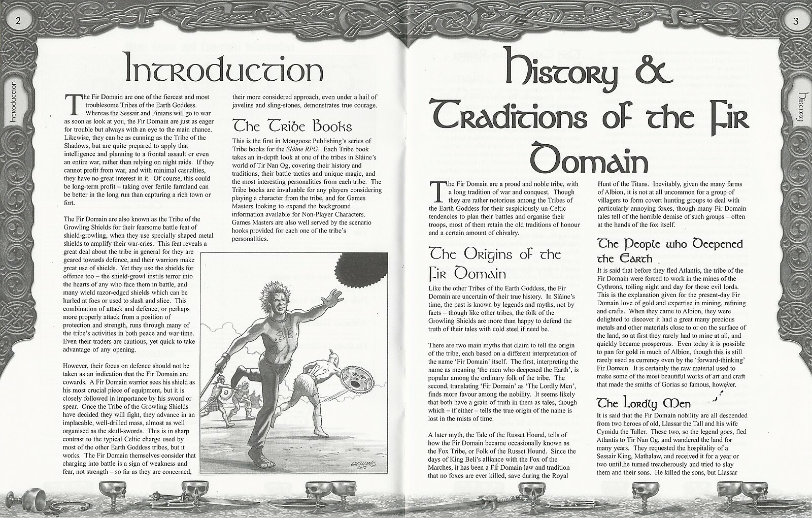 Slaine RPG - The Fir Domain Sourcebook - Tribe of the Growling Shield ...