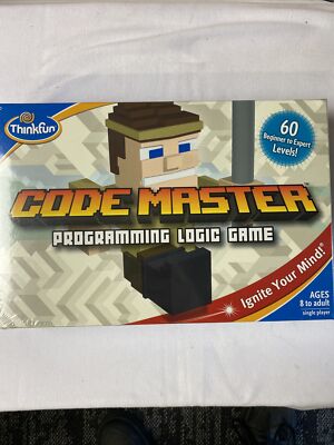 Code Master Programming Logic Game by ThinkFun Beginner To Expert 60 Levels | eBay