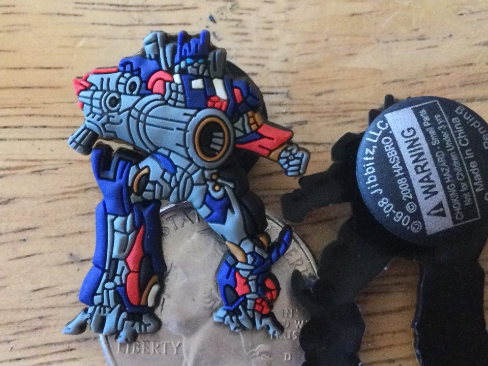 Transformers Optimus Bumble Bee Megatron AUTHENTIC JIBBITZ SHOE CHARM ...