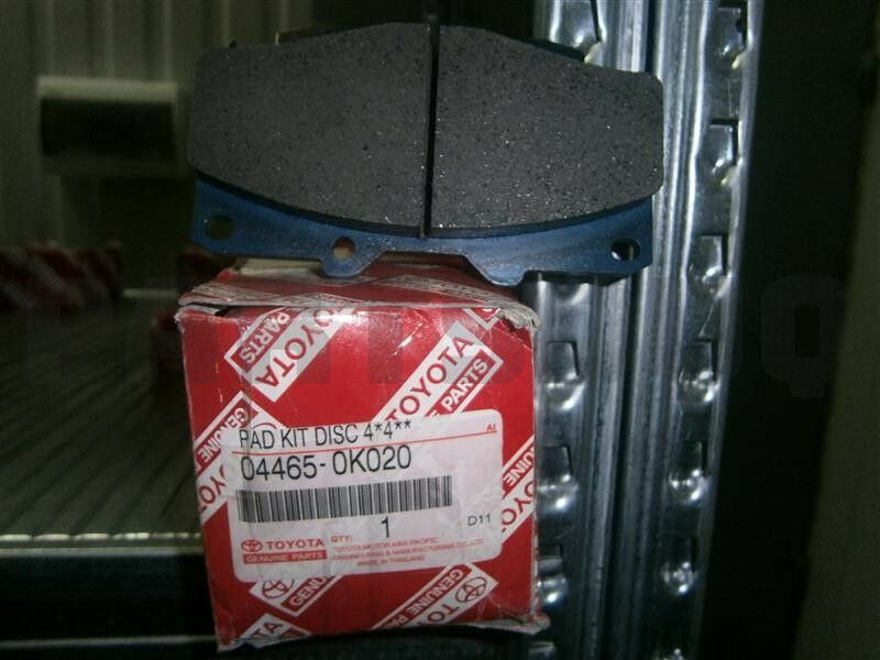 044650K020 Genuine Toyota PAD KIT, DISC BRAKE, FRONT 04465-0K020 | eBay