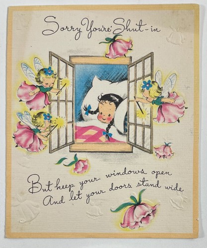 Shut-In Vintage Get Well Card | eBay