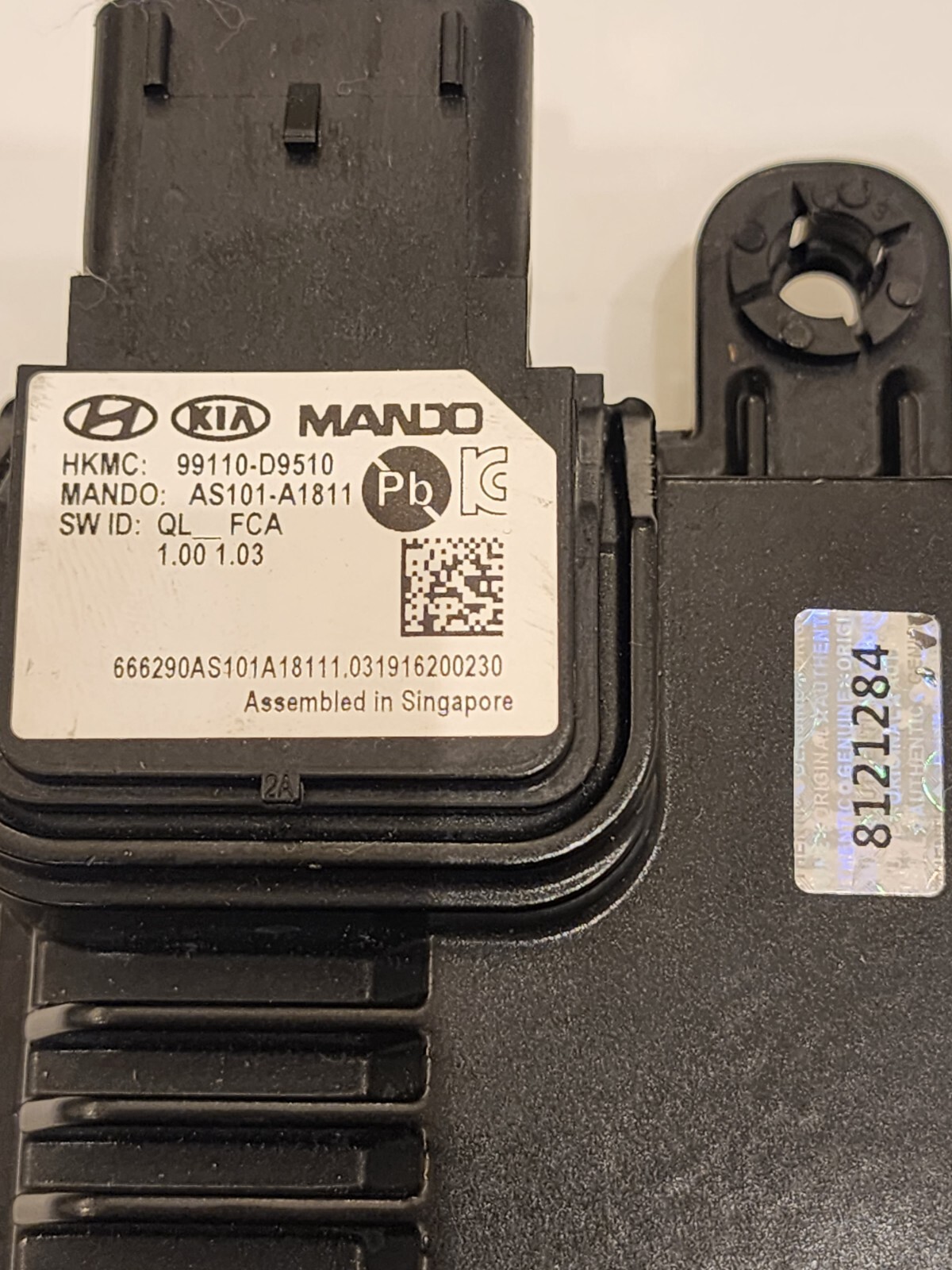 2020-2022 Kia Sportage Adaptive Cruise Radar Distance Sensor 99110D9510 ...