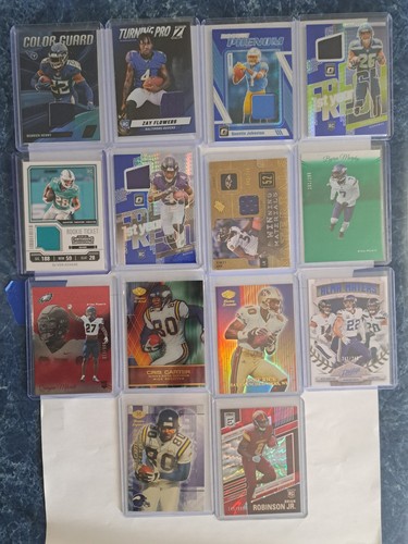 137 Nfl Card Lot Patches Rookies Serial Numbered & More | eBay