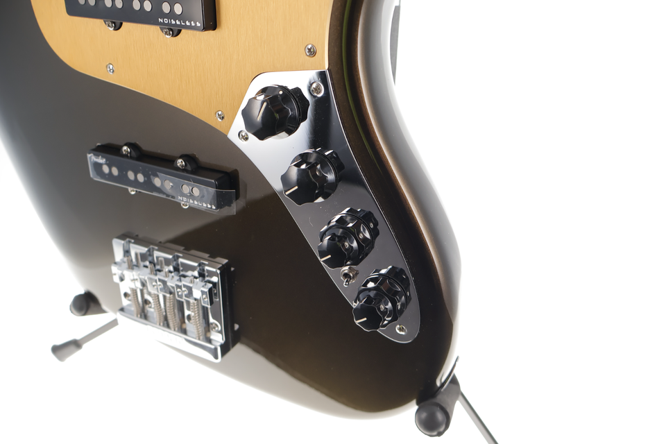 Fender American Ultra Jazz Bass Body Texas Tea Finish Fully Loaded | eBay