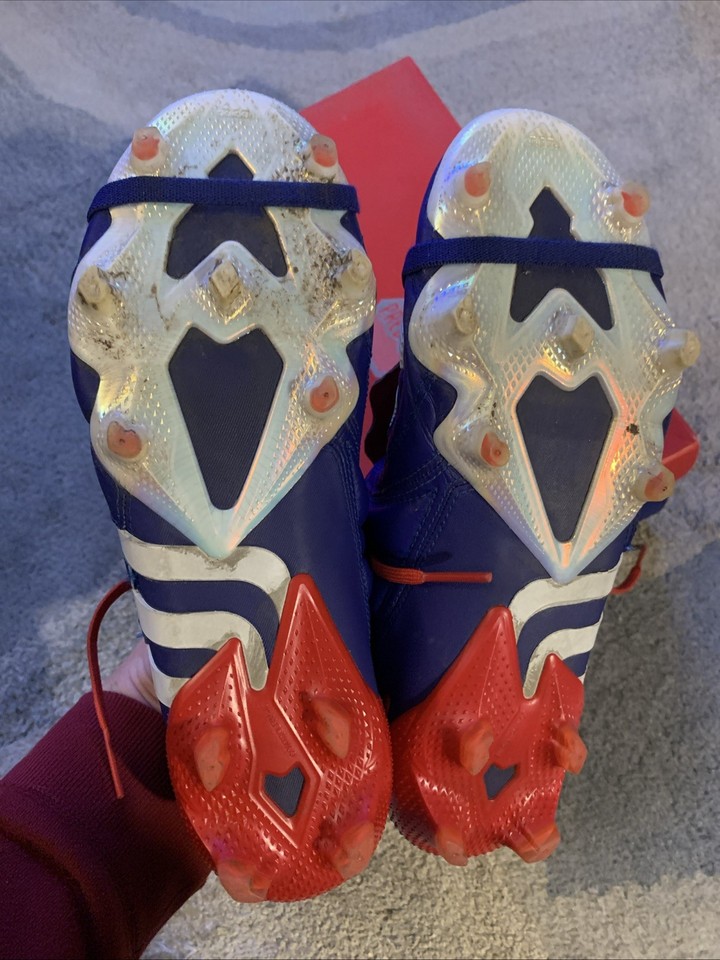 Adidas Predator Mania Fg Remake Japan Blue Mens 9.5 Accelerator ...