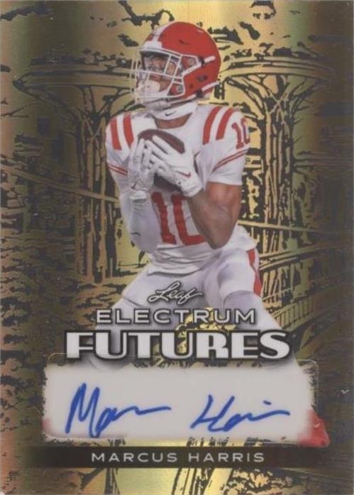 2024 Leaf Electrum - Futures Autographs Marcus Harris #FA-MH1 Gold ...