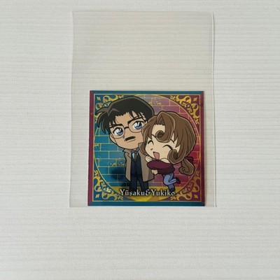 Detective Conan Apotoxin 4869 Gummy Sticker Kudo Yusaku Yukiko Sr | eBay