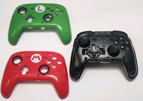 Nintendo Switch Faceoff Deluxe Wired Pro Controller w/ Mario & Luigi ...
