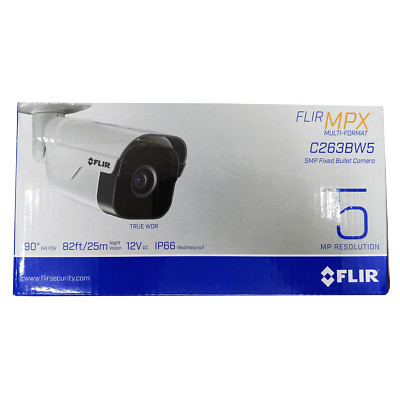 FLIR Digimerge C263BW5 5MP Fixed Bullet Camera Multi-Format MPX True ...