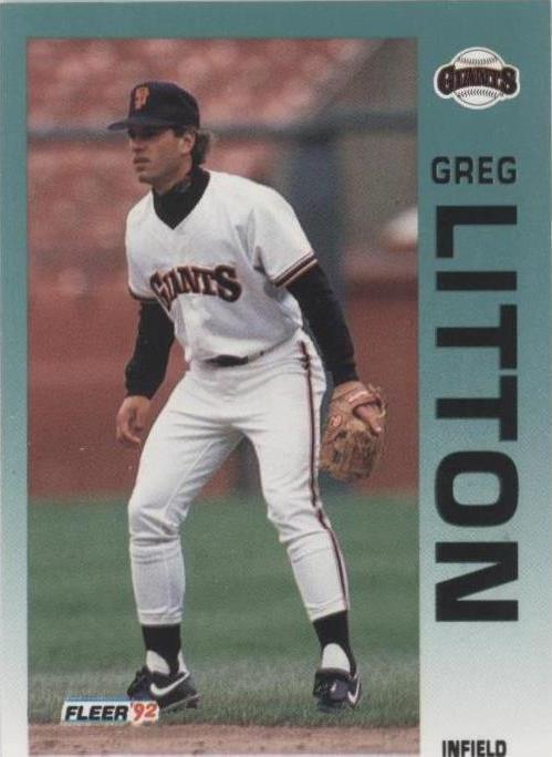 1992 Fleer - Greg Litton #640 for sale online | eBay