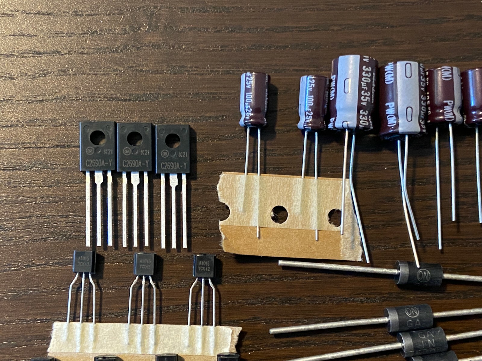 Sony STR-7065 Power Supply / Amp Board Recap Kit Capacitor Upgrade ...