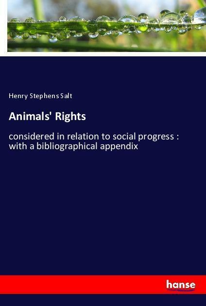 Animals' Rights von Henry Stephens Salt (2018, Taschenbuch) online ...
