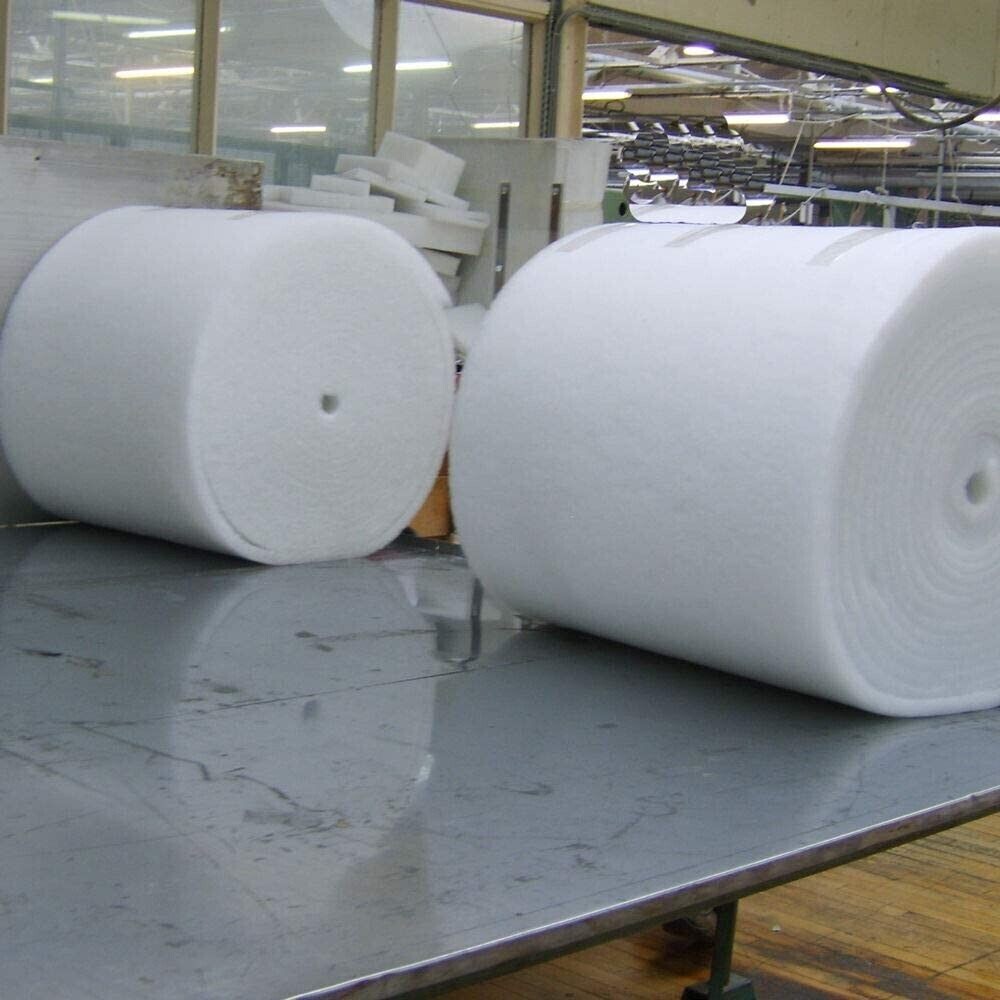 20 METRE ROLL 300 gsm / 8oz POLYESTER WADDING DACRON 27" | eBay UK