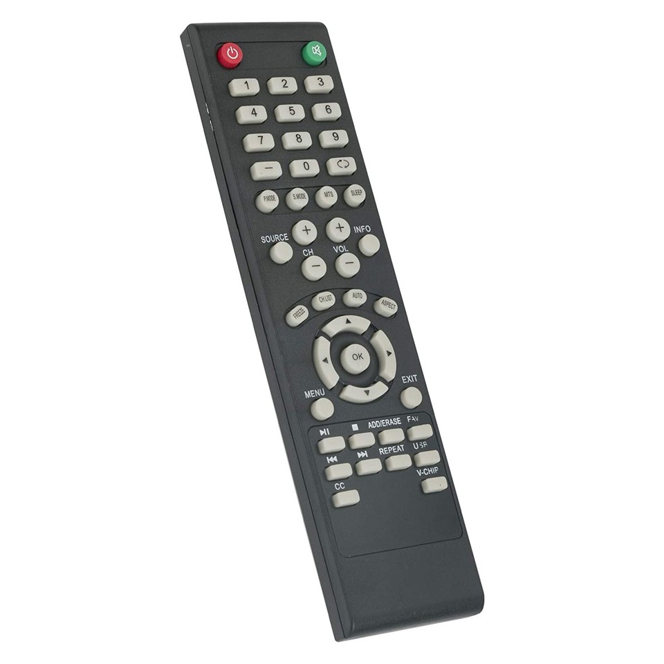 Replace Remote Control Fit for ELEMENT TV ELEFW328 ELEFW408 ELEFW40C ...