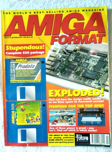 60159 Issue 43 Amiga Format Magazine 1993 9770957486011 | eBay