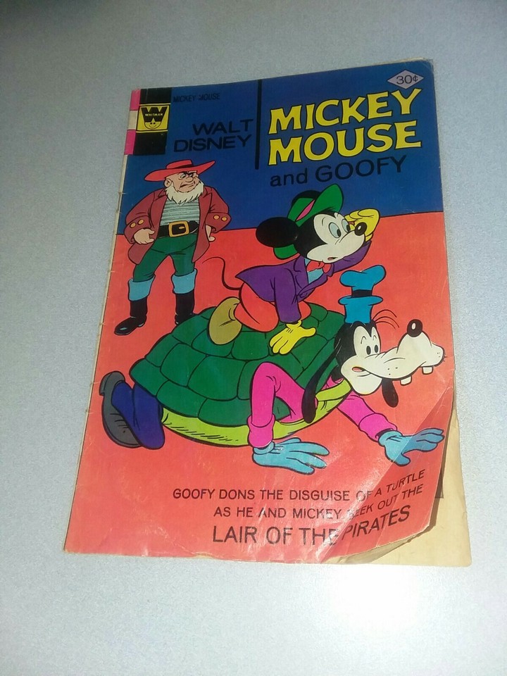 Mickey Mouse 8 Issue Golden Silver Bronze Age Comics Lot Run Set ...