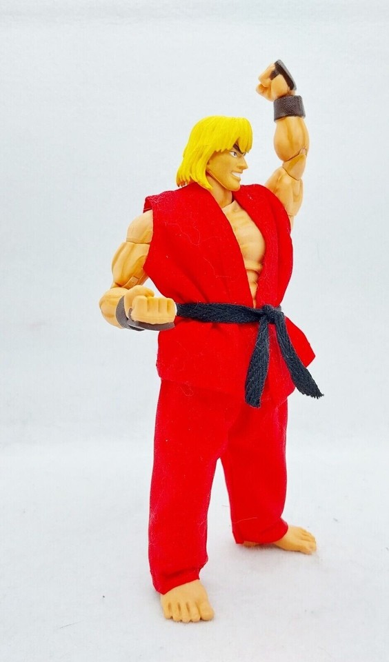 SU-KEN-RED: 1/12 Red Karate Gi uniform for JADA Street Fighter Ken | eBay