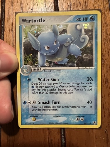 Wartortle Reverse Holo 50/112 EX Fire & Red Leaf Green Pokémon TCG LP ...
