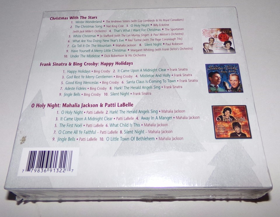 The Great Voices of Christmas 3 CD Set by Various Artists - Brand New ...