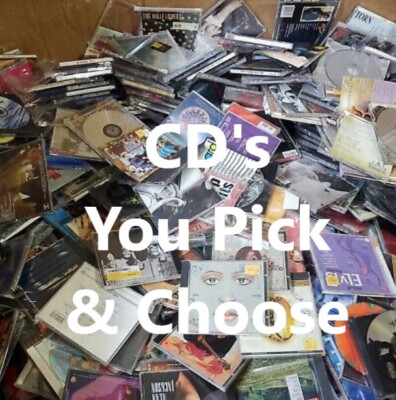 USED CDs - You Pick & Choose the CD You Want - All Music Genres ...